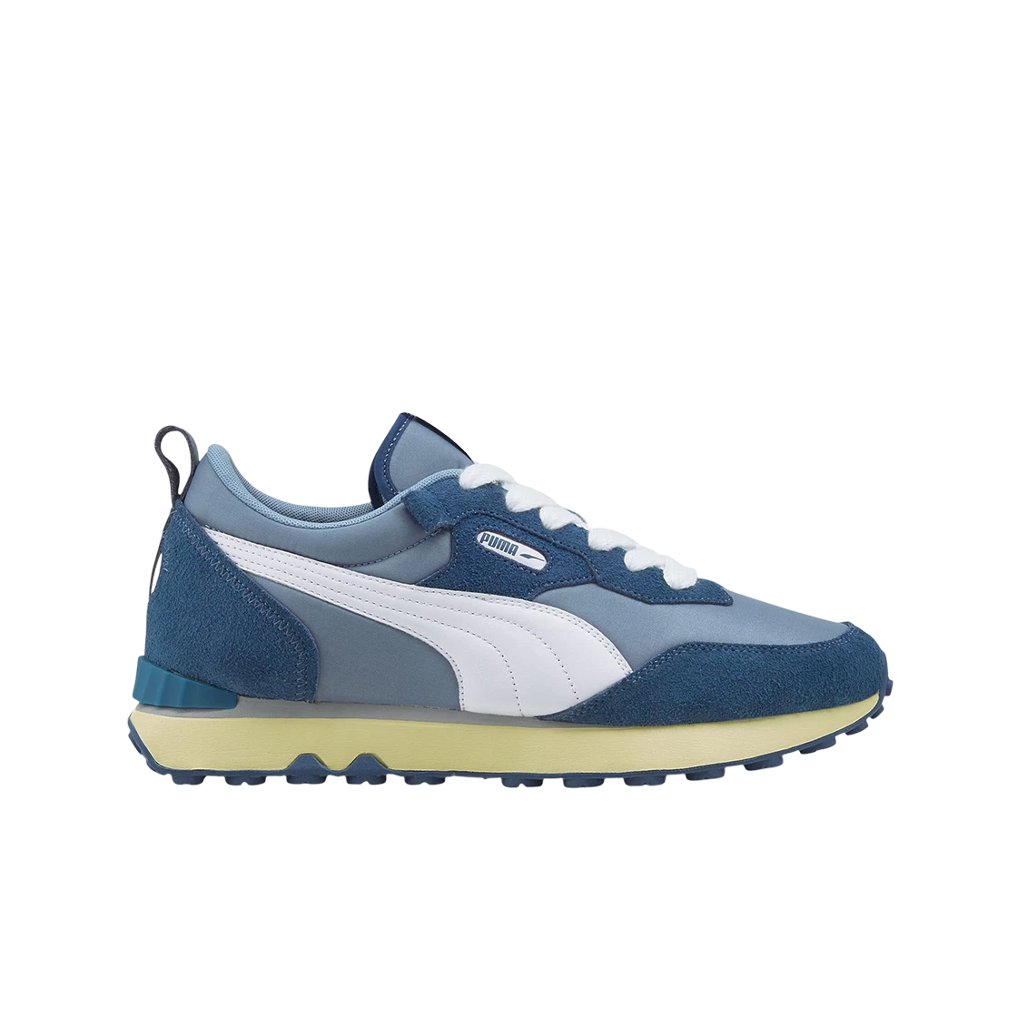 Puma x AMI Rider FV Stellar White Faded Denim | SASOM