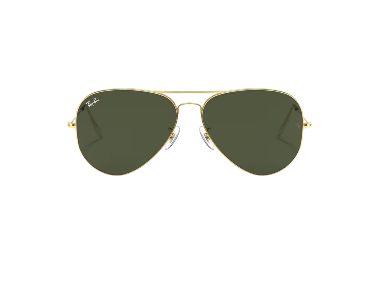 SASOM | เครื่องประดับ Ray-Ban Aviator Large Metal II In Polished Gold ...