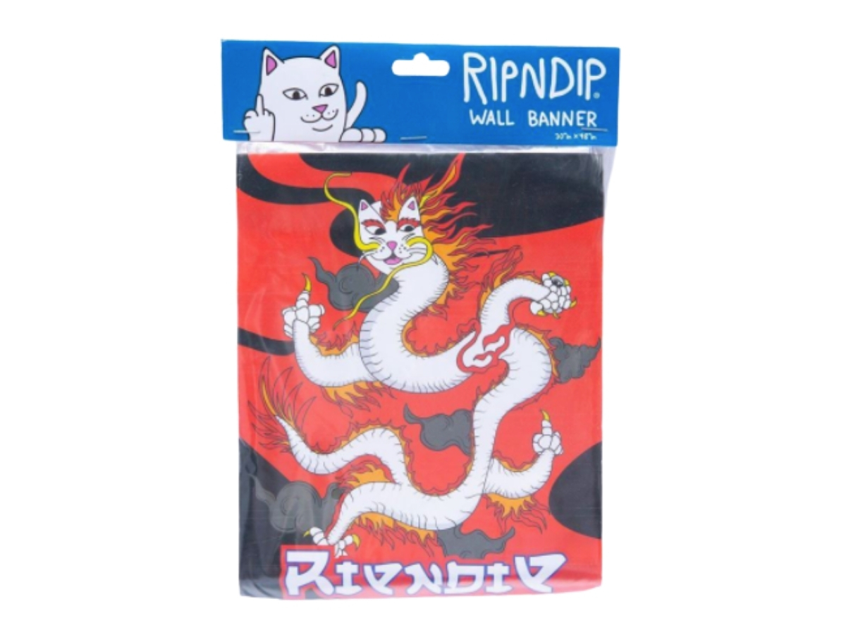 ช้อป RIPNDIP Dragonerm Wall Banner Redของแท้ที่ SASOM