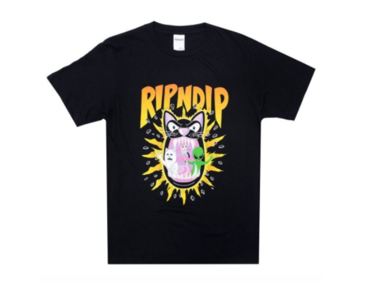 RIPNDIP Hellavanight Tee Black Shop Authentic at SASOM