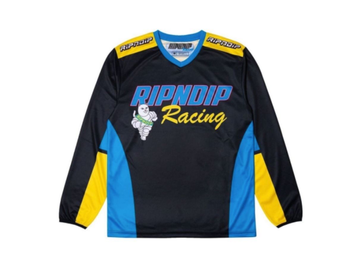 RipNDip Racing Team LS Jersey Black Shop Authentic at SASOM