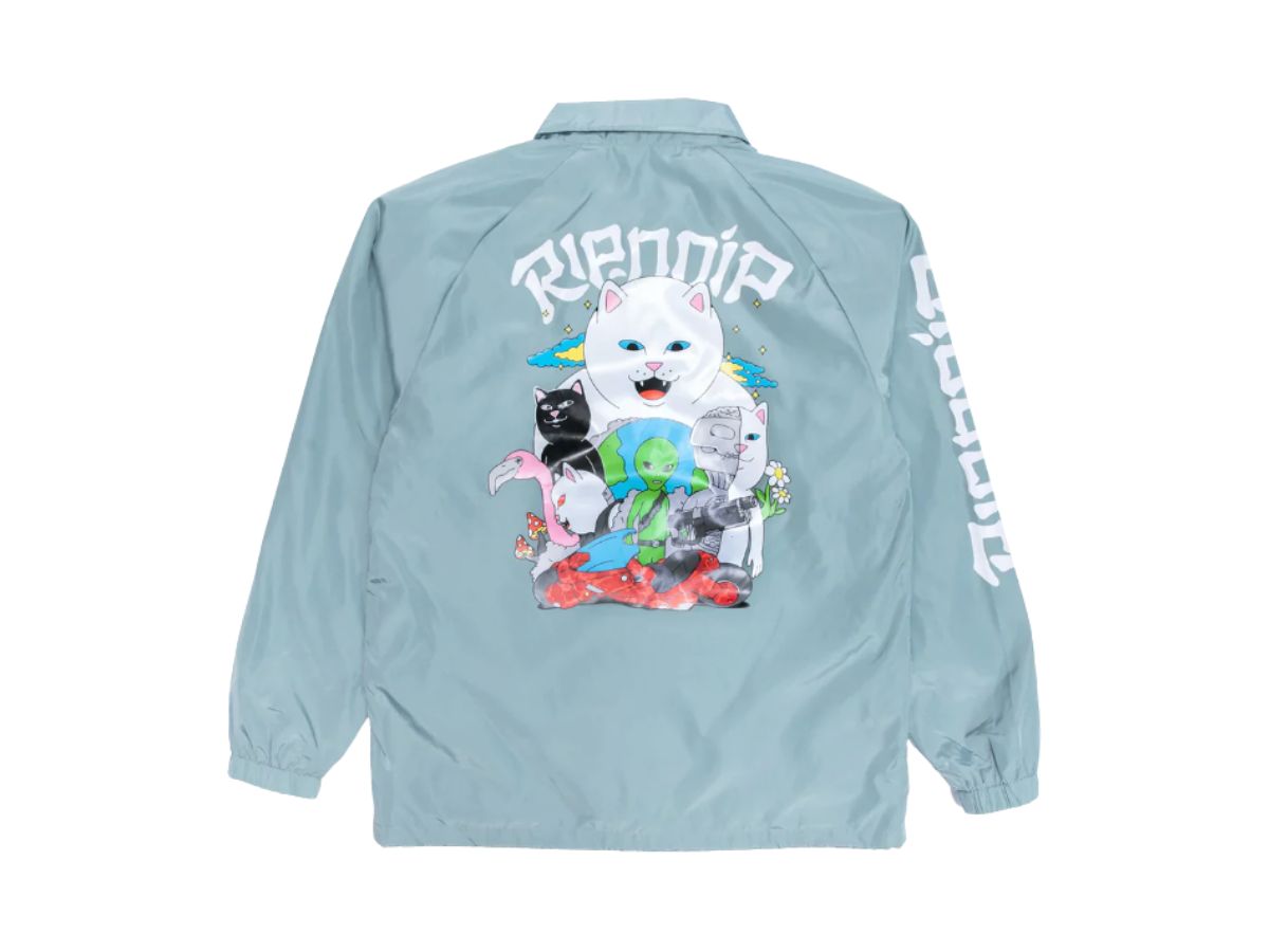 SASOM | เสื้อผ้า RipNDip Runaway Coaches Jacket Pine เช็คราคาล่าสุด