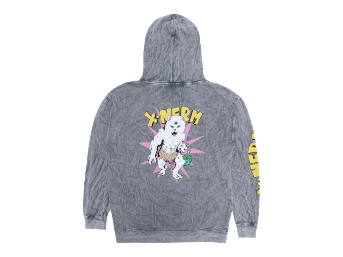 SASOM | เสื้อผ้า RipNDip X Nerm Hoodie Charcoal Mineral Wash เช็คราคาล่าสุด