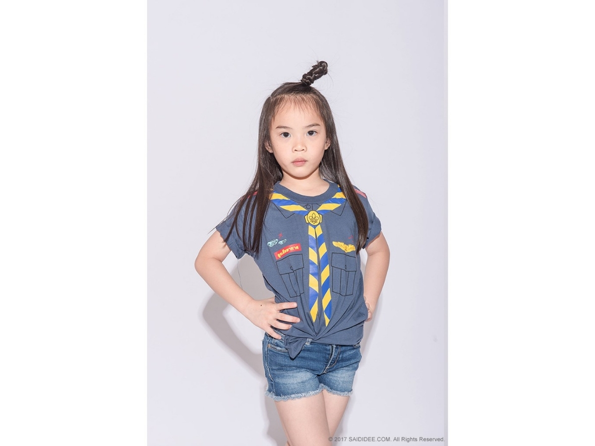 SASOM | เสื้อผ้า SAI-DI-DEE KIDs Air Scout T-Shirt Dark Blue เช็คราคาล่าสุด