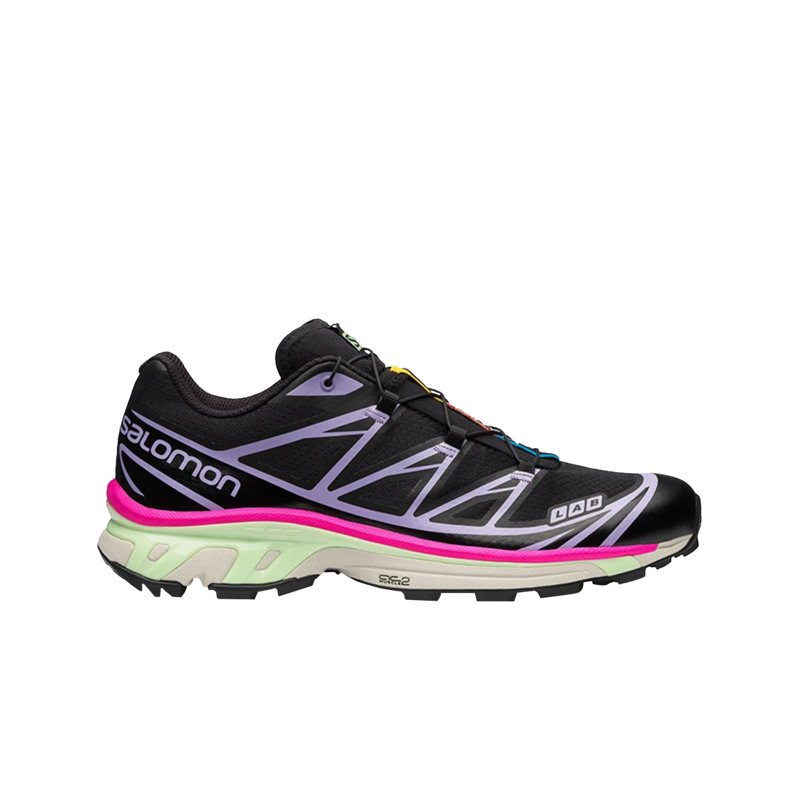 สนีกเกอร์ Salomon XT-6 Black Lavender | ซื้อ-ขายของแท้