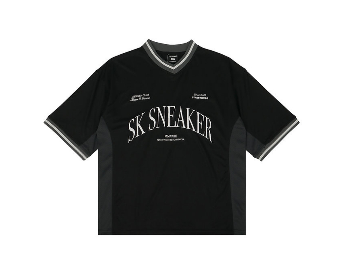 Buy SK SNEAKER Baseball Club Black Jersey | SASOM
