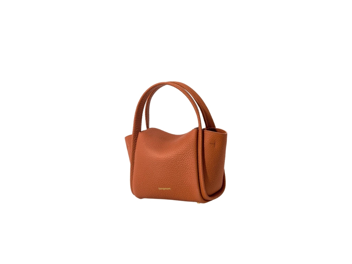 SASOM | bags Songmont Mini Song Bag In Brandy Full-Grain Leather With ...