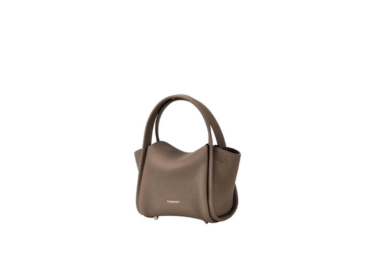 SASOM | bags Songmont Mini Song Bag In Taupe Full-Grain Leather With ...