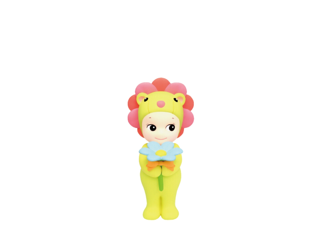(เช็คการ์ด) Sonny Angel Daisy Lion Lime Green (Mini Figure Flower Gift)
