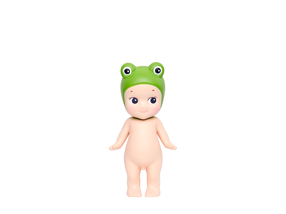 (เช็คการ์ด) Sonny Angel Frog (Mini Figure Regular Animal Series 1)