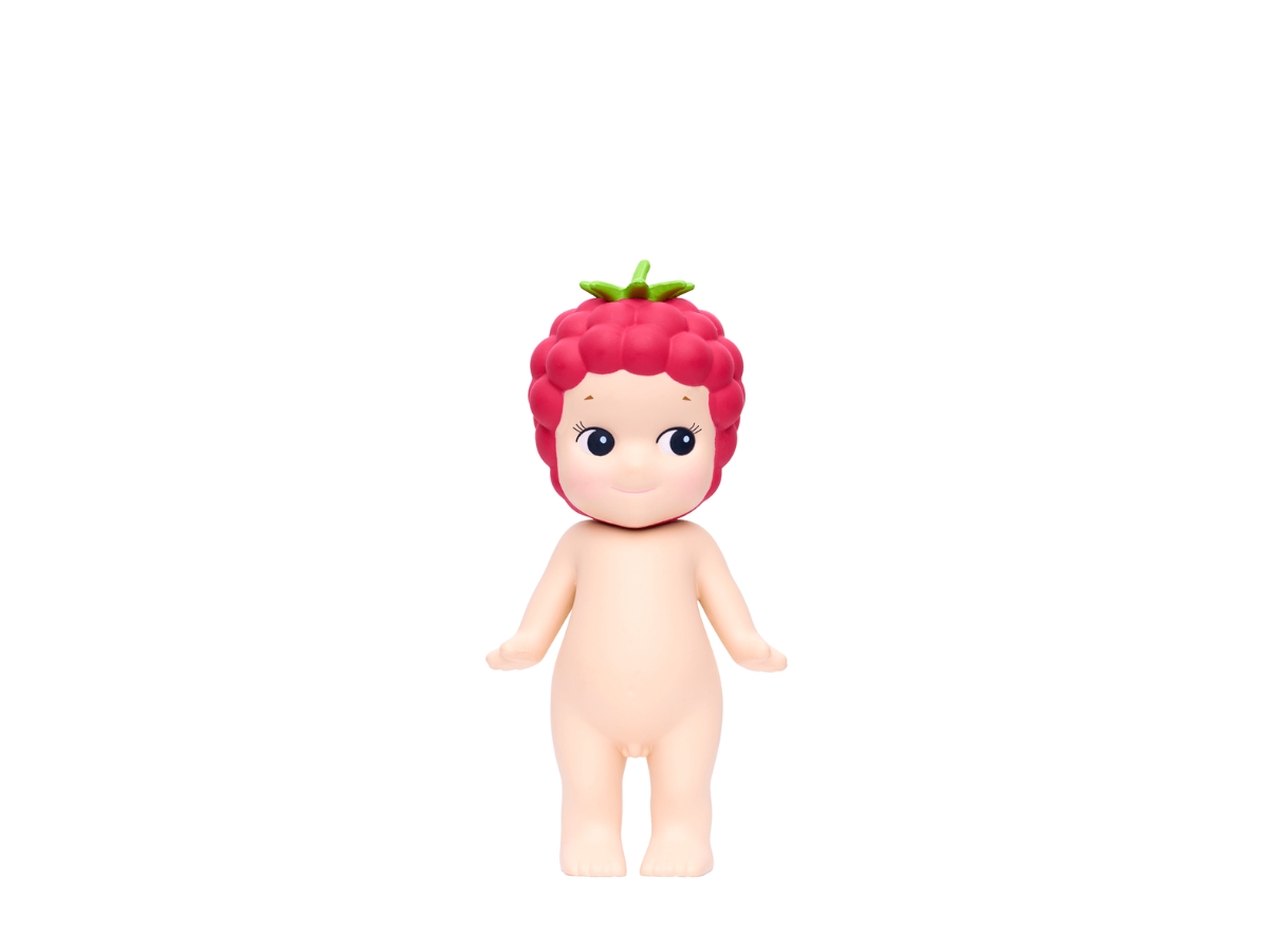 (เช็คการ์ด) Sonny Angel Raspberry (Mini Figure Regular Fruit Series)