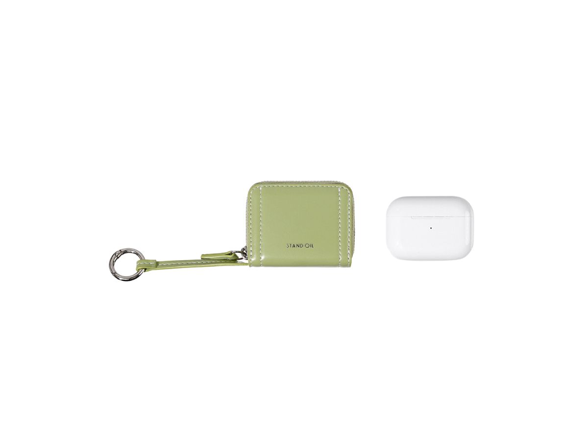 SASOM | accessories Stand Oil Post Pods In Vegan Leather Basil Check ...