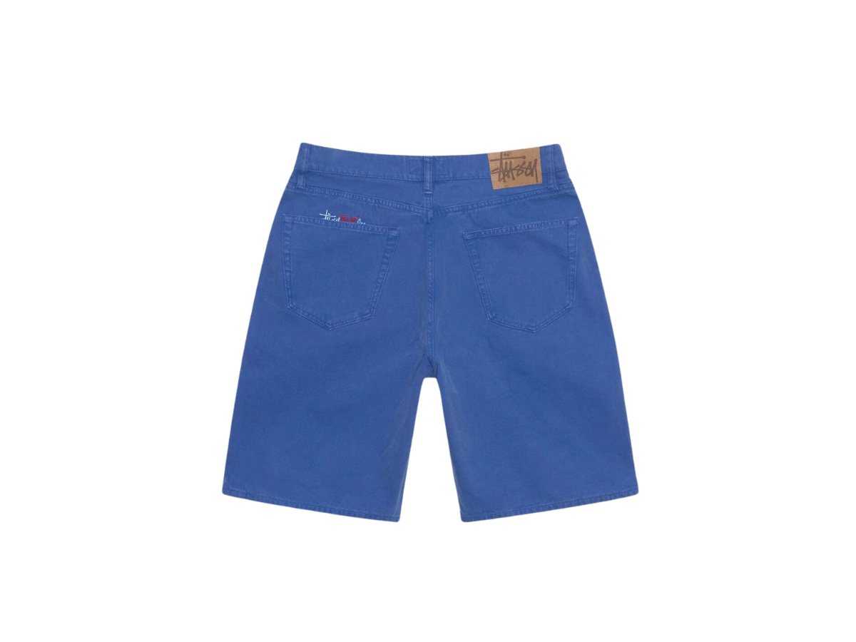 Stussy Big Ol' Short Denim Baja Blue Shop Authentic at SASOM