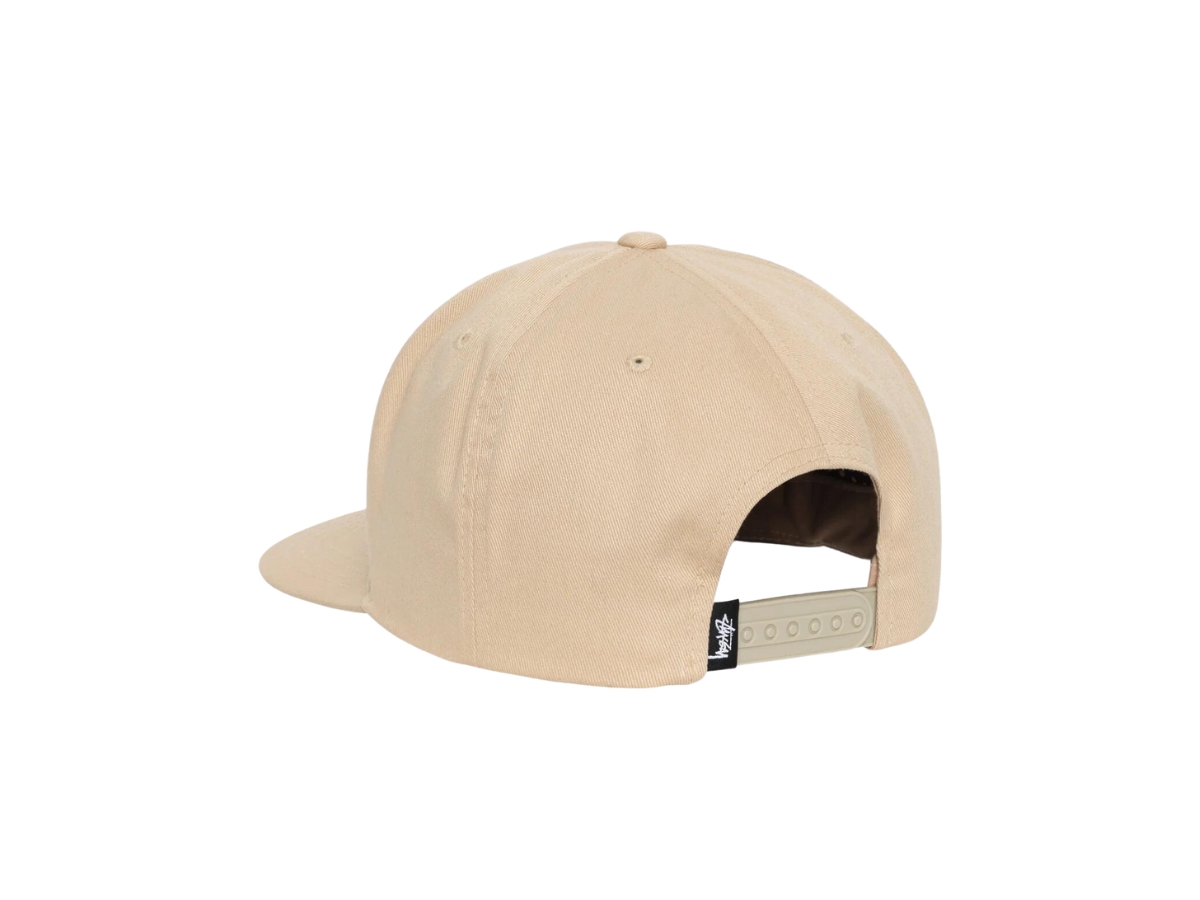 Buy Stussy Big Stock Point Crown Cap Sand | SASOM
