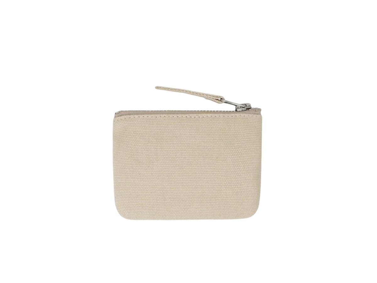 Stussy Canvas Coin Pouch Natural Shop Authentic at SASOM