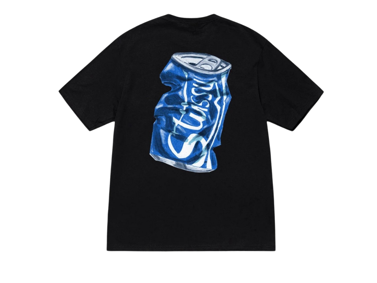 Stussy Soda Can Tee Black Shop Authentic at SASOM