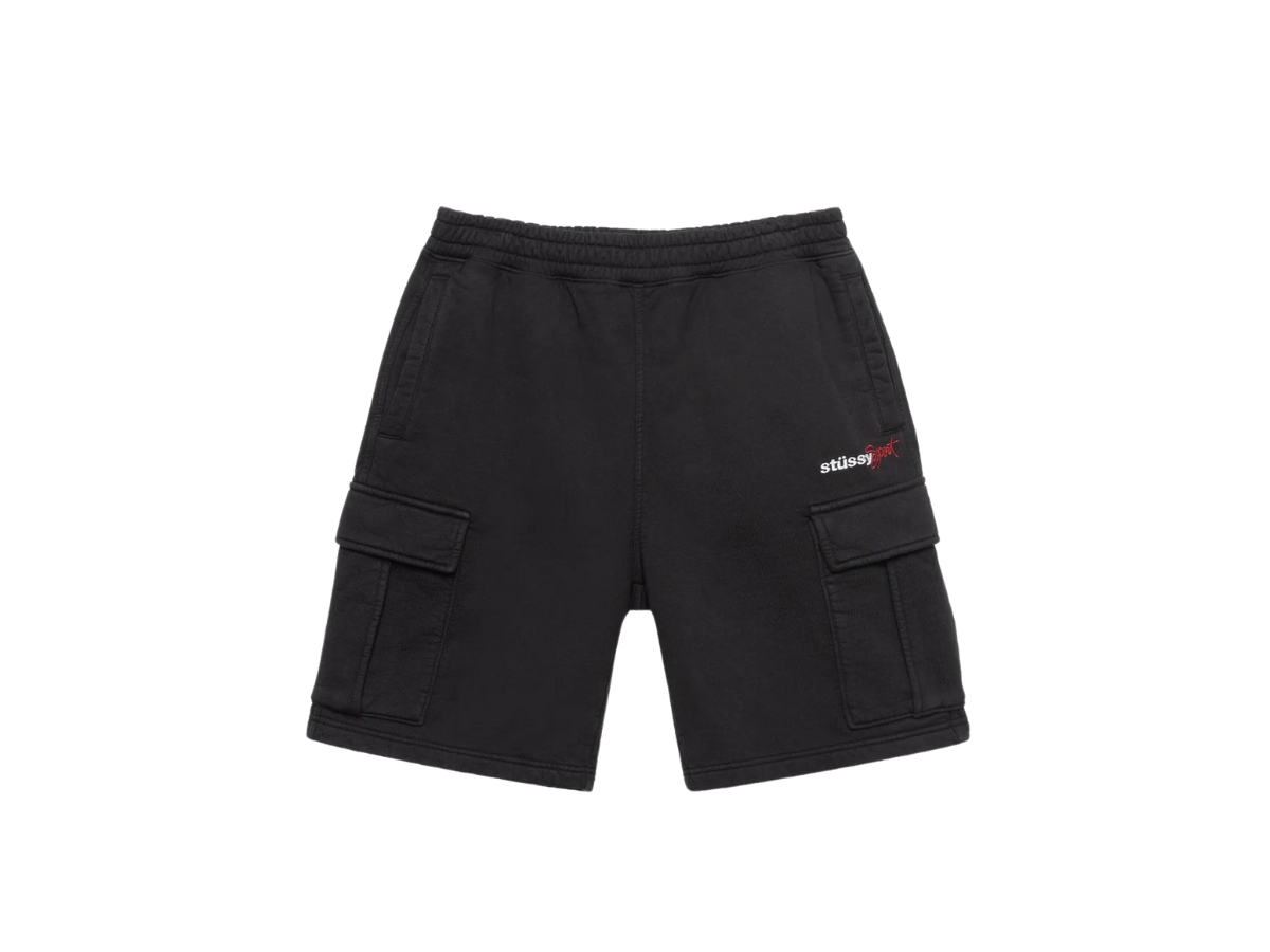 Buy Stussy Sport Cargo Fleece Short Black | SASOM