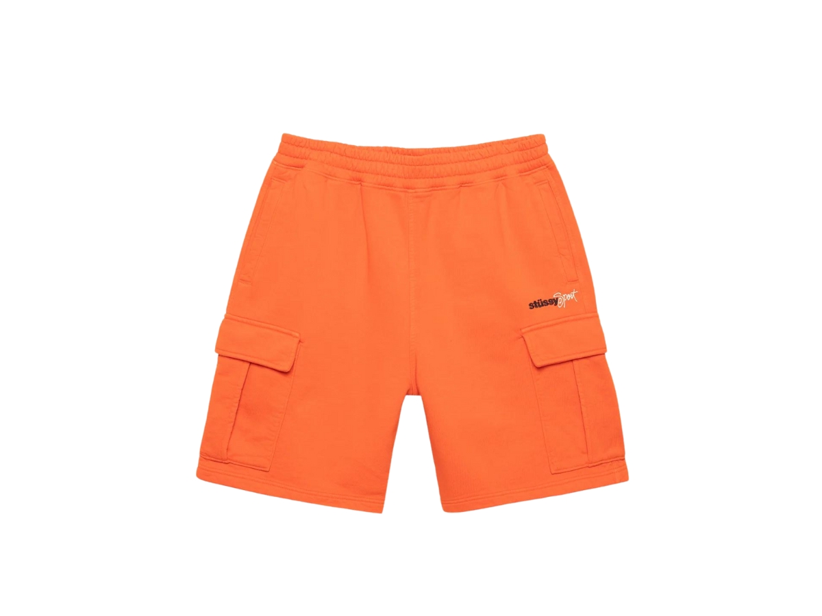 Buy Stussy Sport Cargo Fleece Short Orange | SASOM