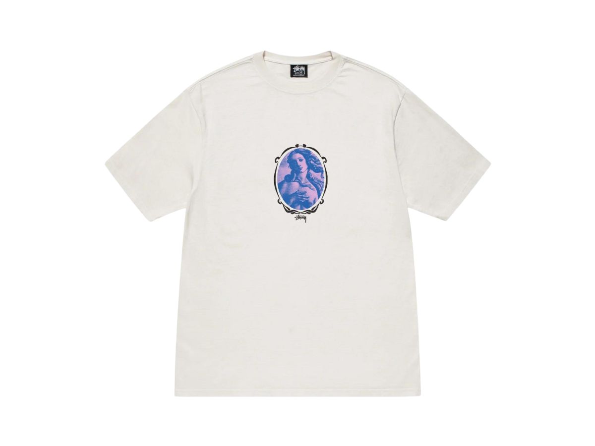 Stussy Venus Oval Tee Pigment Dyed Natural | ของแท้