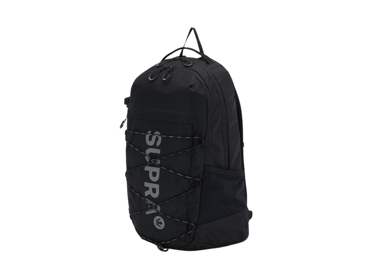 Buy Surpa Ripstop String Point Backpack Black | SASOM