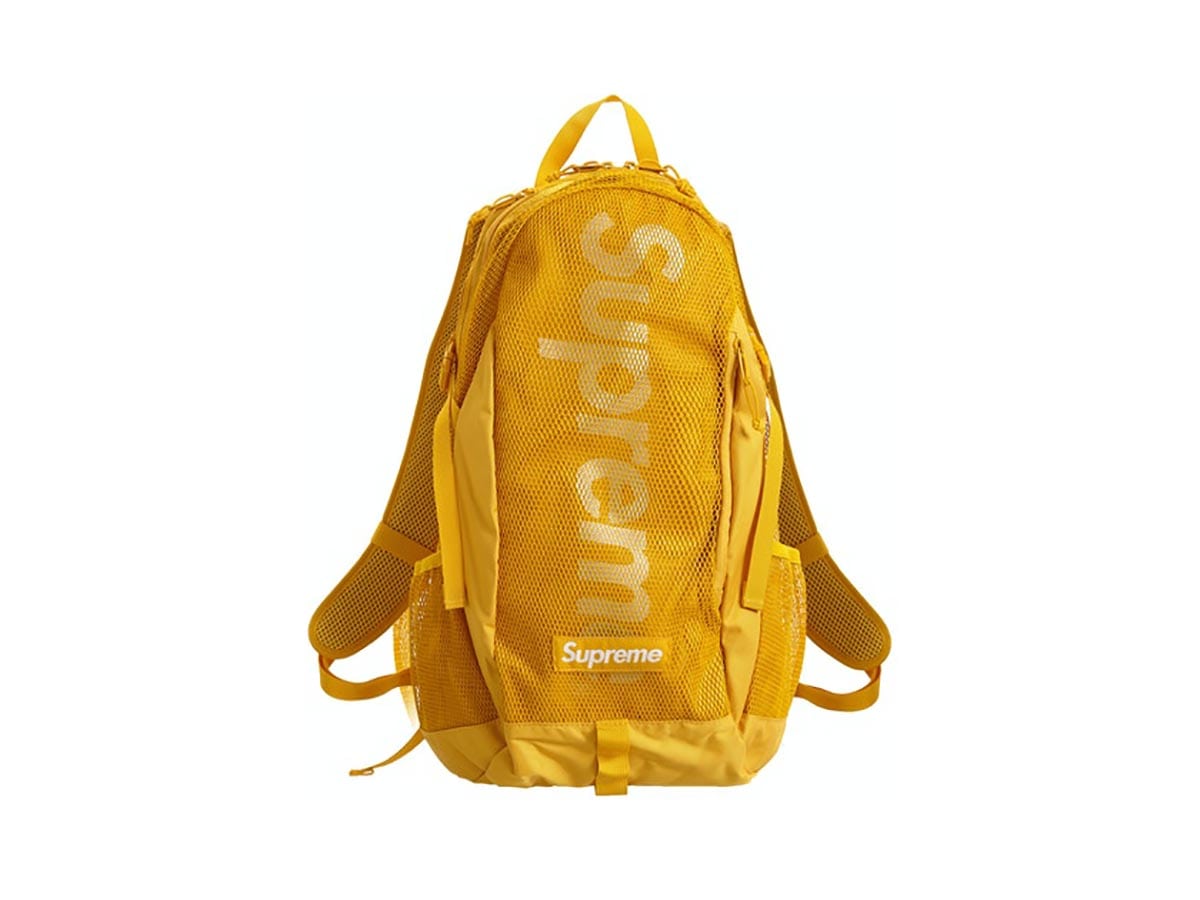 ช้อป Supreme Backpack (SS20) Goldของแท้ที่ SASOM
