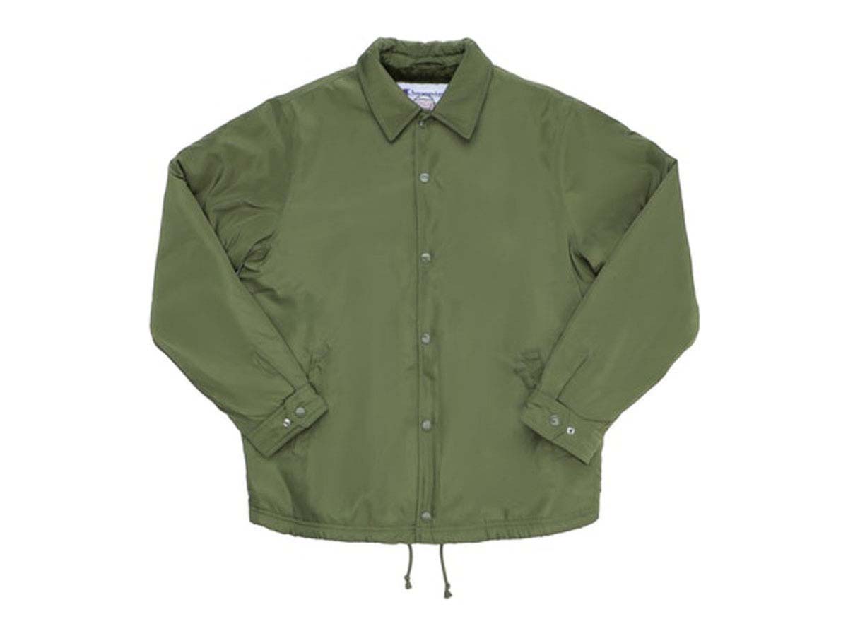 Supreme Champion Label Coaches Jacket Olive | ของแท้