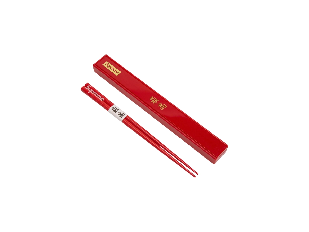Supreme Chopsticks Set Red Shop Authentic at SASOM