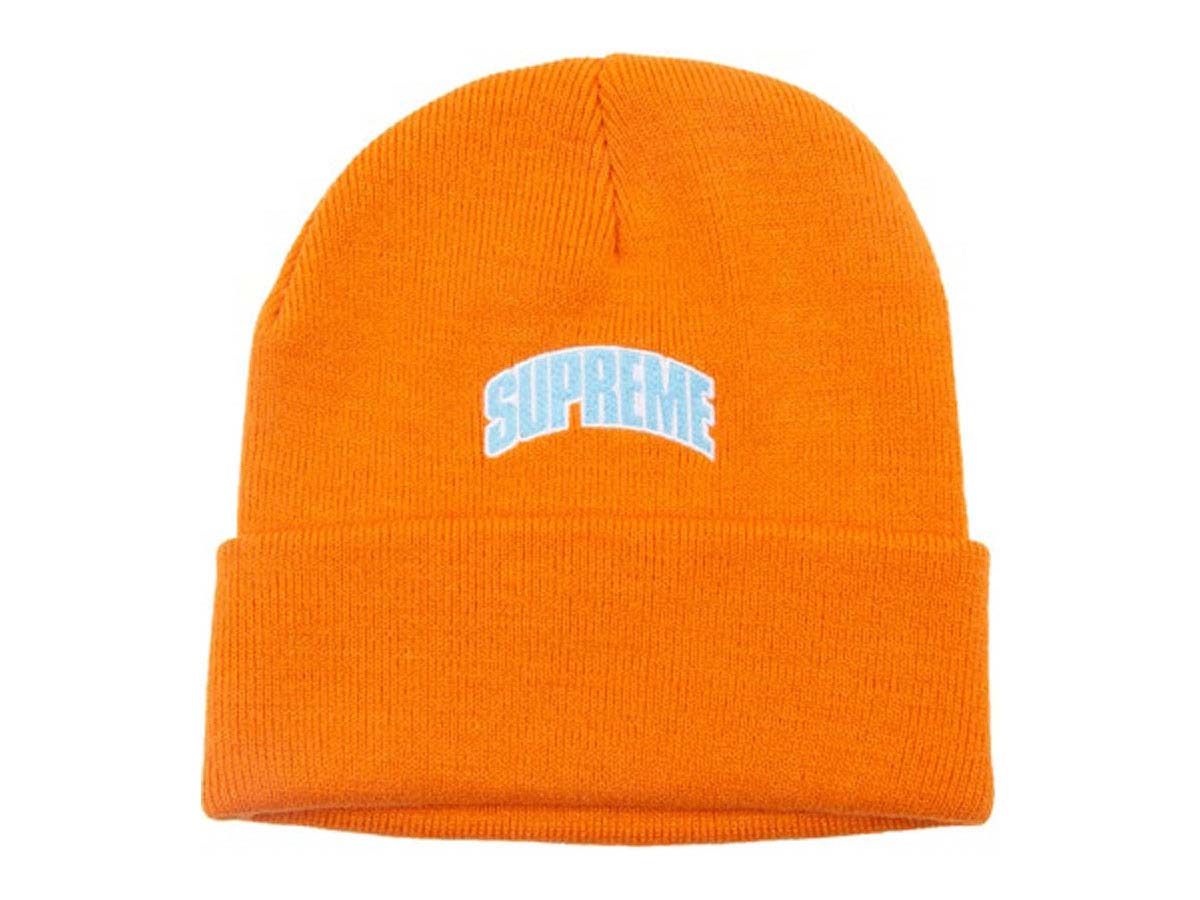ช้อป Supreme Crown Logo Beanie Orangeของแท้ที่ SASOM