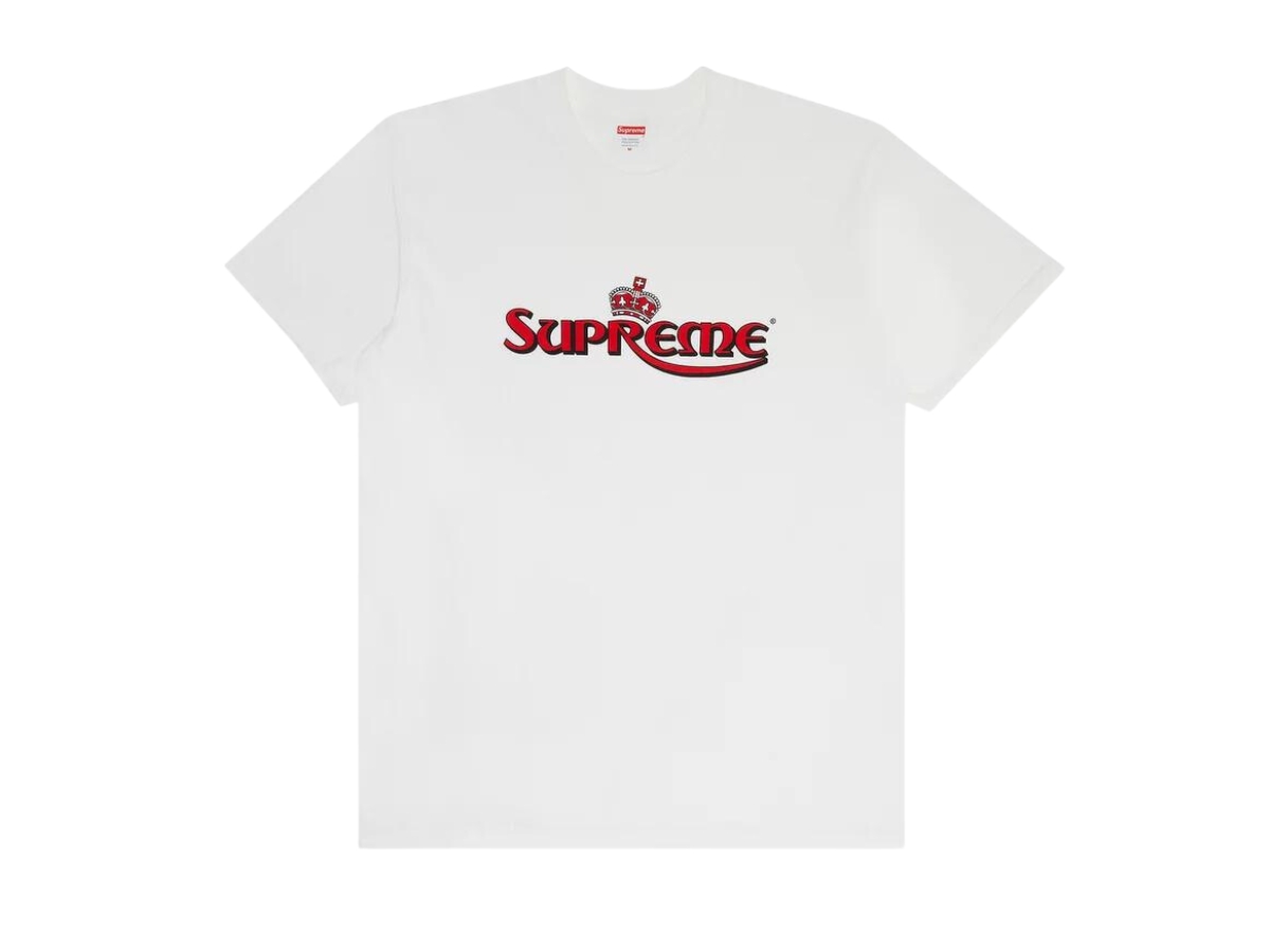 ช้อป Supreme Crown Tee Whiteของแท้ที่ SASOM