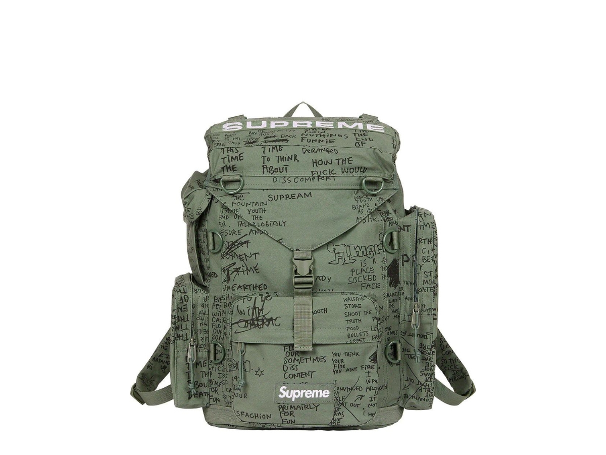 ช้อป Supreme Field Backpack Oliveของแท้ที่ SASOM