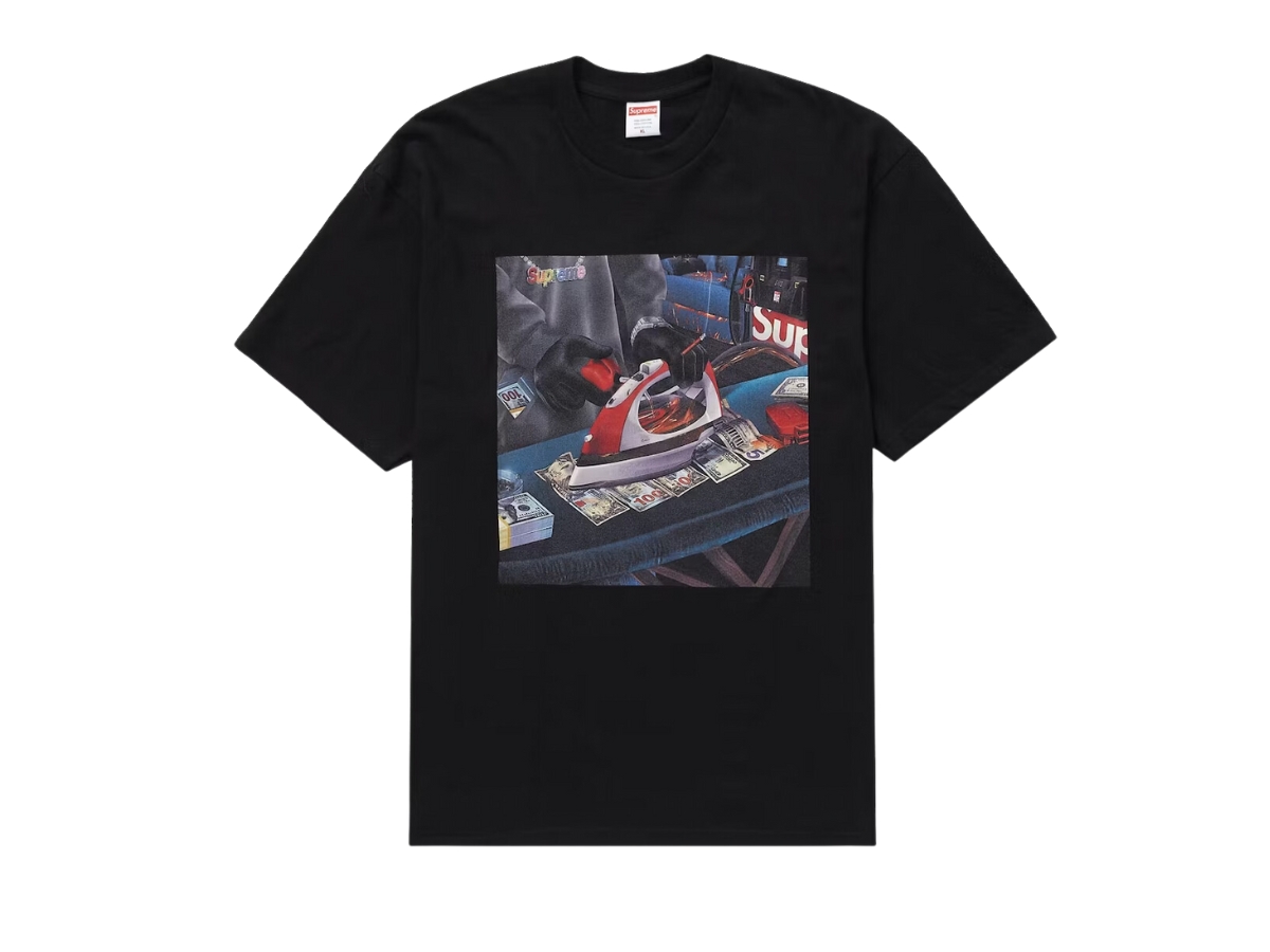 Supreme Gas Tee Black Shop Authentic at SASOM