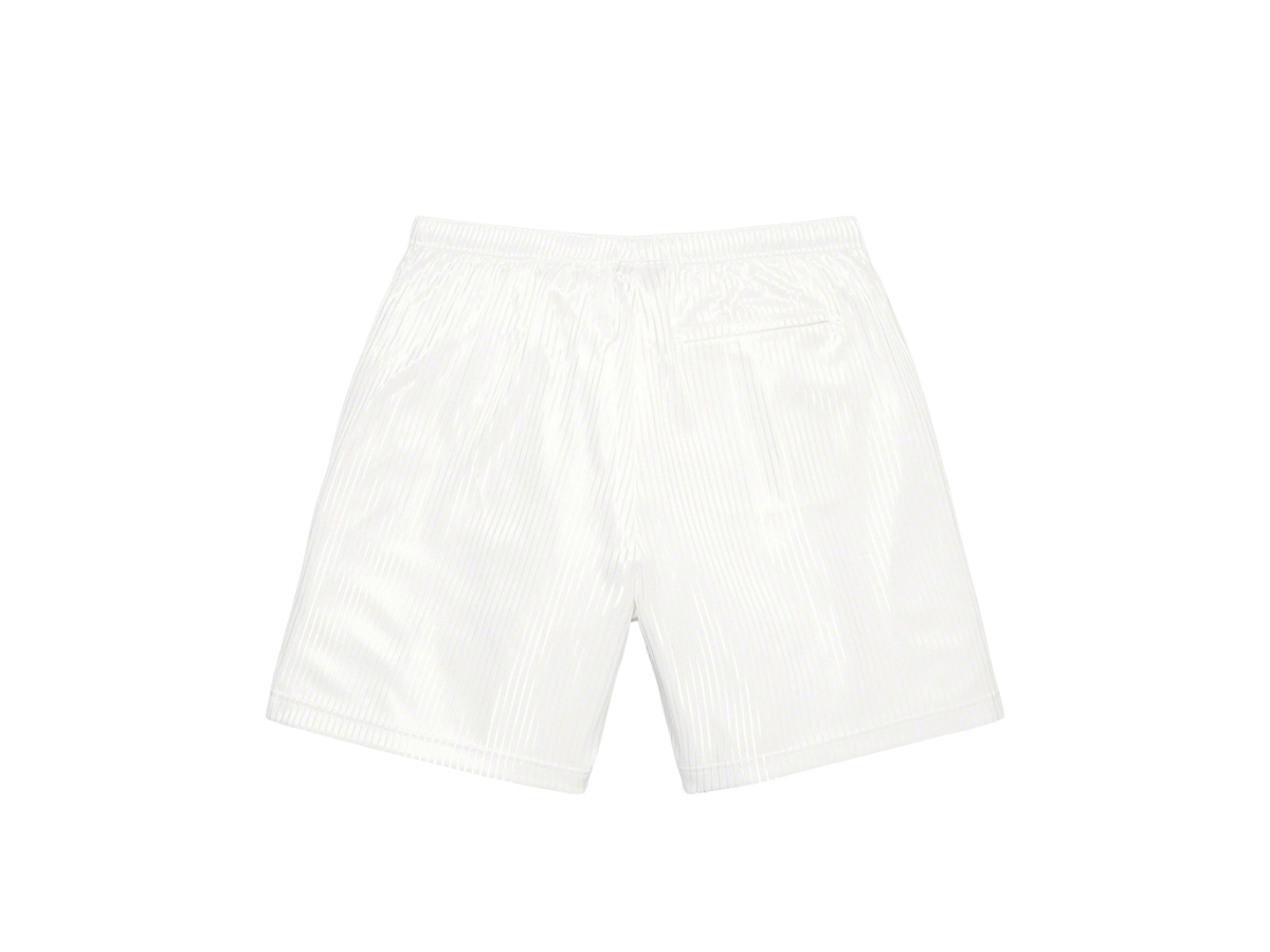 SASOM | apparel Supreme Gradient Mesh Stripe Short White Check the ...