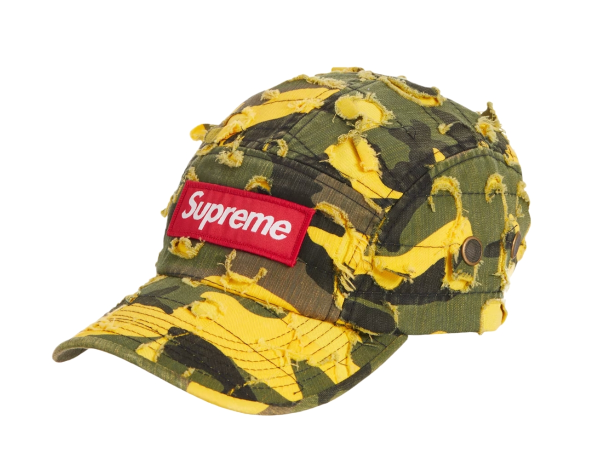 ช้อป Supreme Griffin Camp Cap Yellow Camoของแท้ที่ SASOM