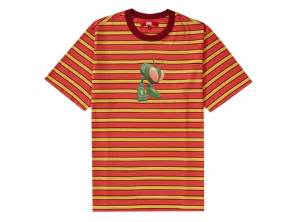 Supreme Junya Watanabe CDG Man Stripe S/S Top Dark Red
