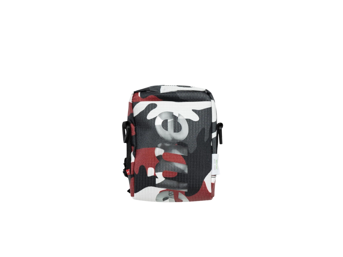 Supreme Logo-Print Neck Pouch Red Shop Authentic at SASOM
