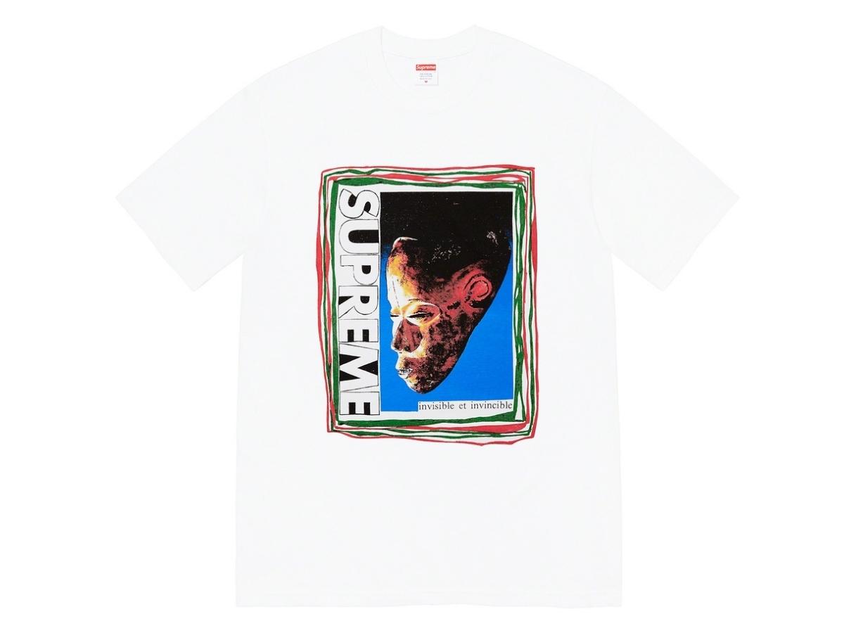SASOM | เสื้อผ้า Supreme Mask Tee White เช็คราคาล่าสุด