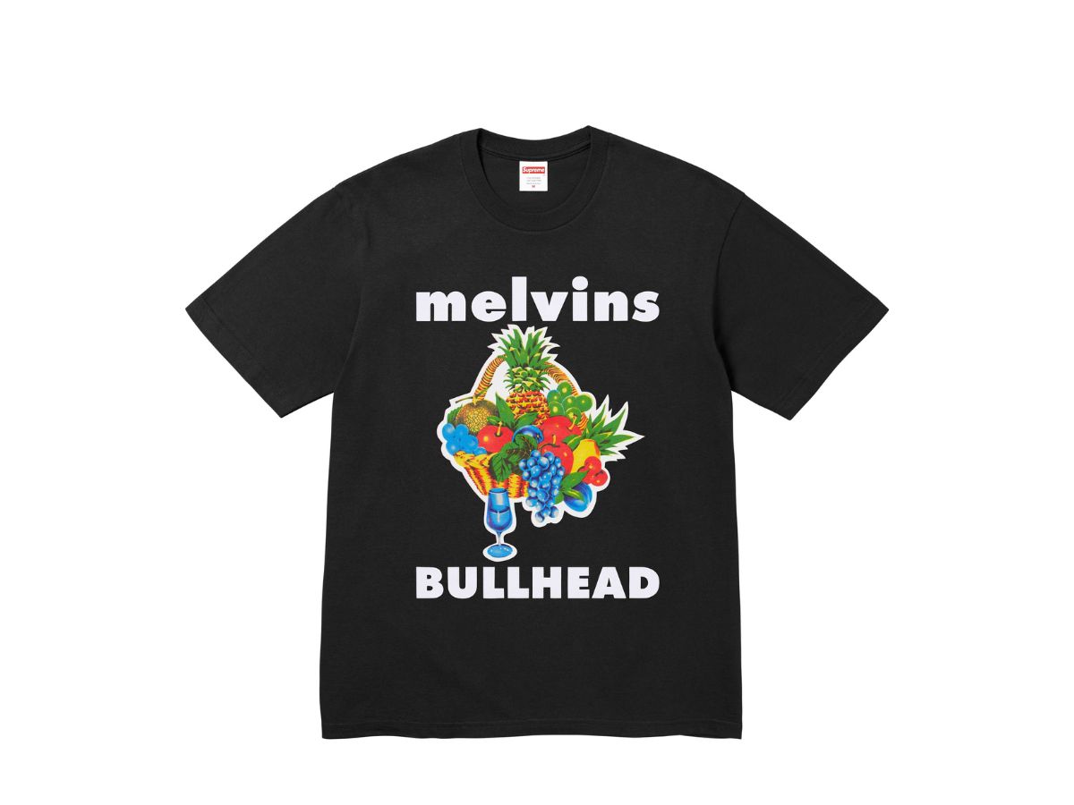 Supreme Melvins Bullhead Tee Black (SS24) | ของแท้