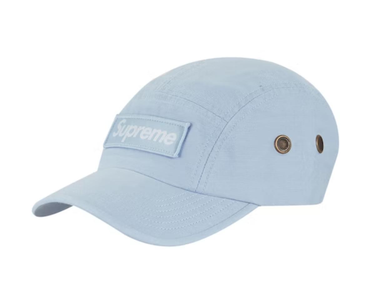 Buy Supreme Military Camp Cap Light Blue (FW22) | SASOM