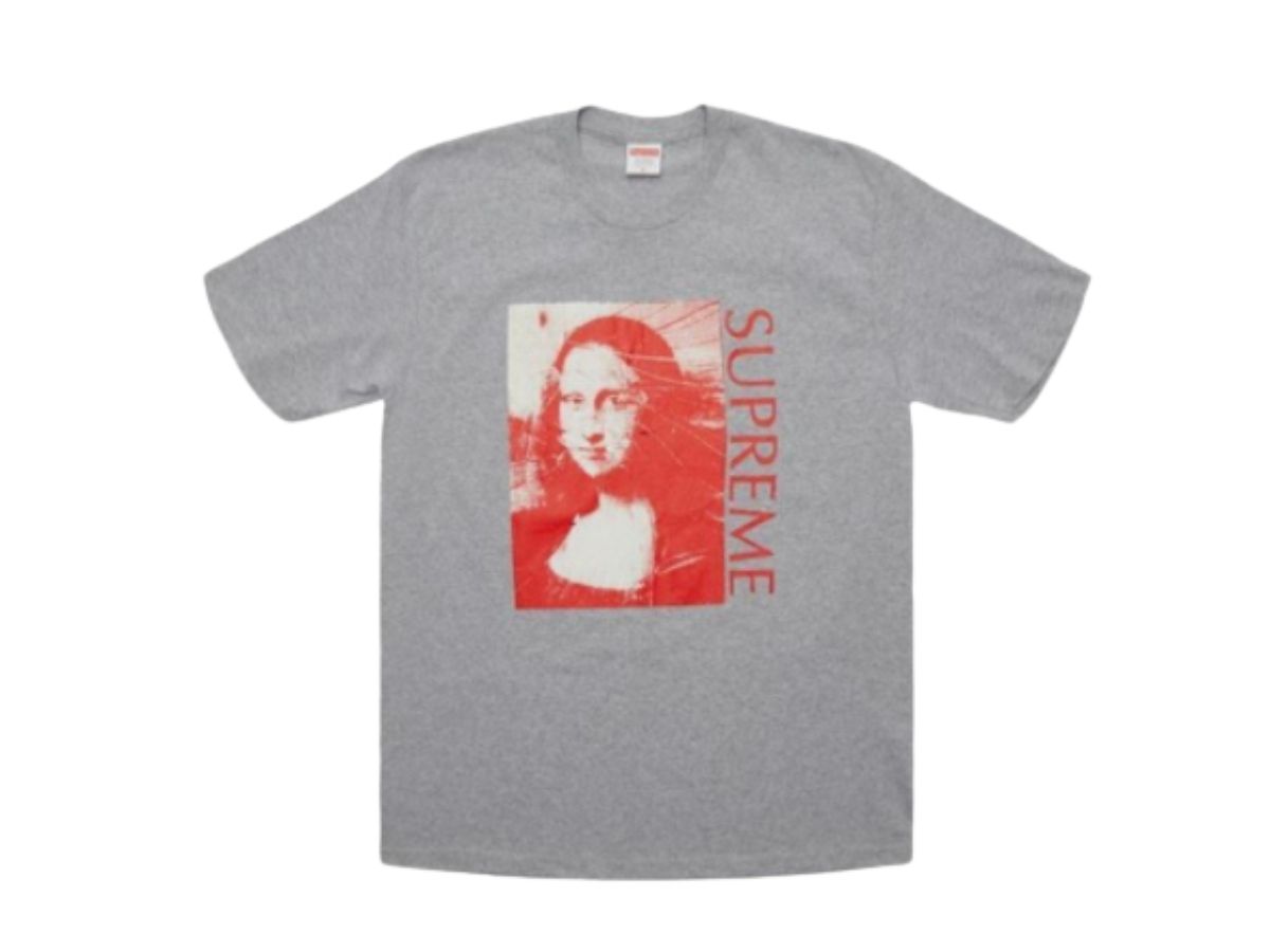 ช้อป Supreme Mona Lisa Tee Greyของแท้ที่ SASOM