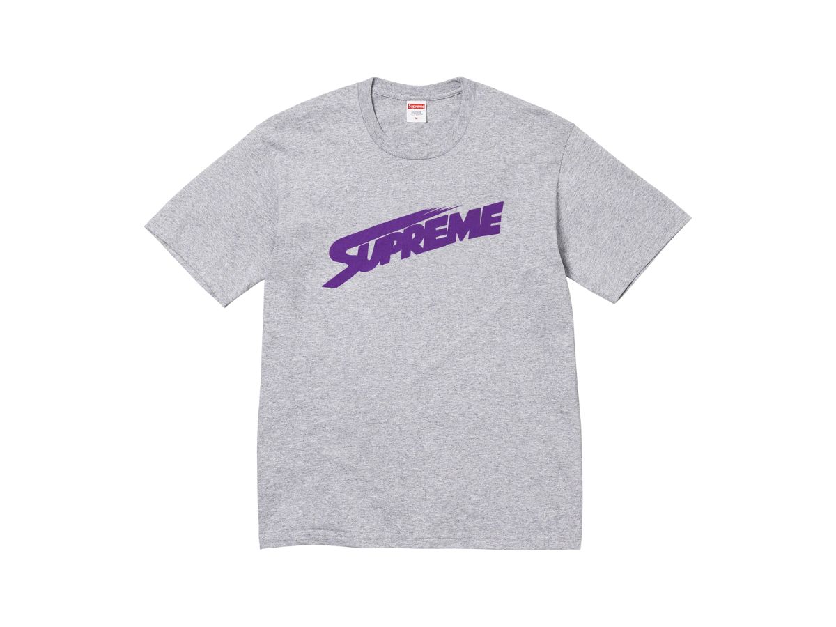 SASOM | เสื้อผ้า Supreme Mont Blanc Tee Heather Grey (FW23) เช็คราคาล่าสุด