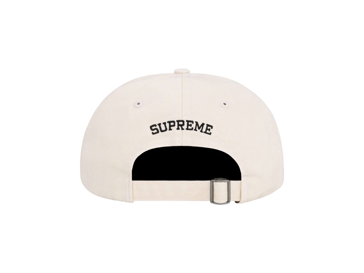 Supreme Pigment Print S Logo 6-Panel Natural (FW23) | ของแท้