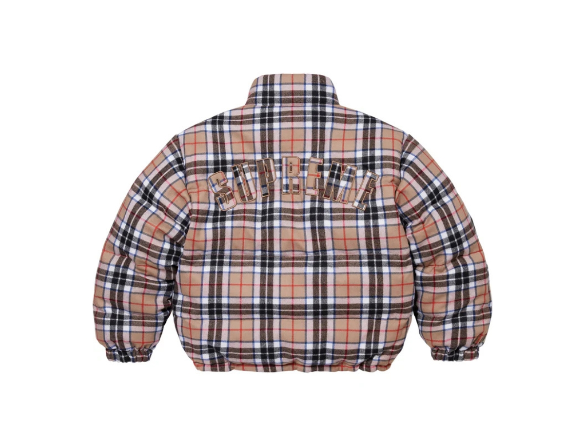 Buy Supreme Reversible Puffer Jacket Navy (FW24) | SASOM