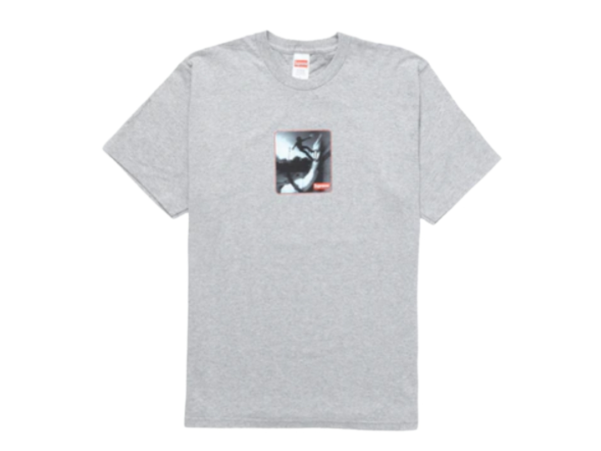 ช้อป Supreme Shadow Tee Heather Greyของแท้ที่ SASOM