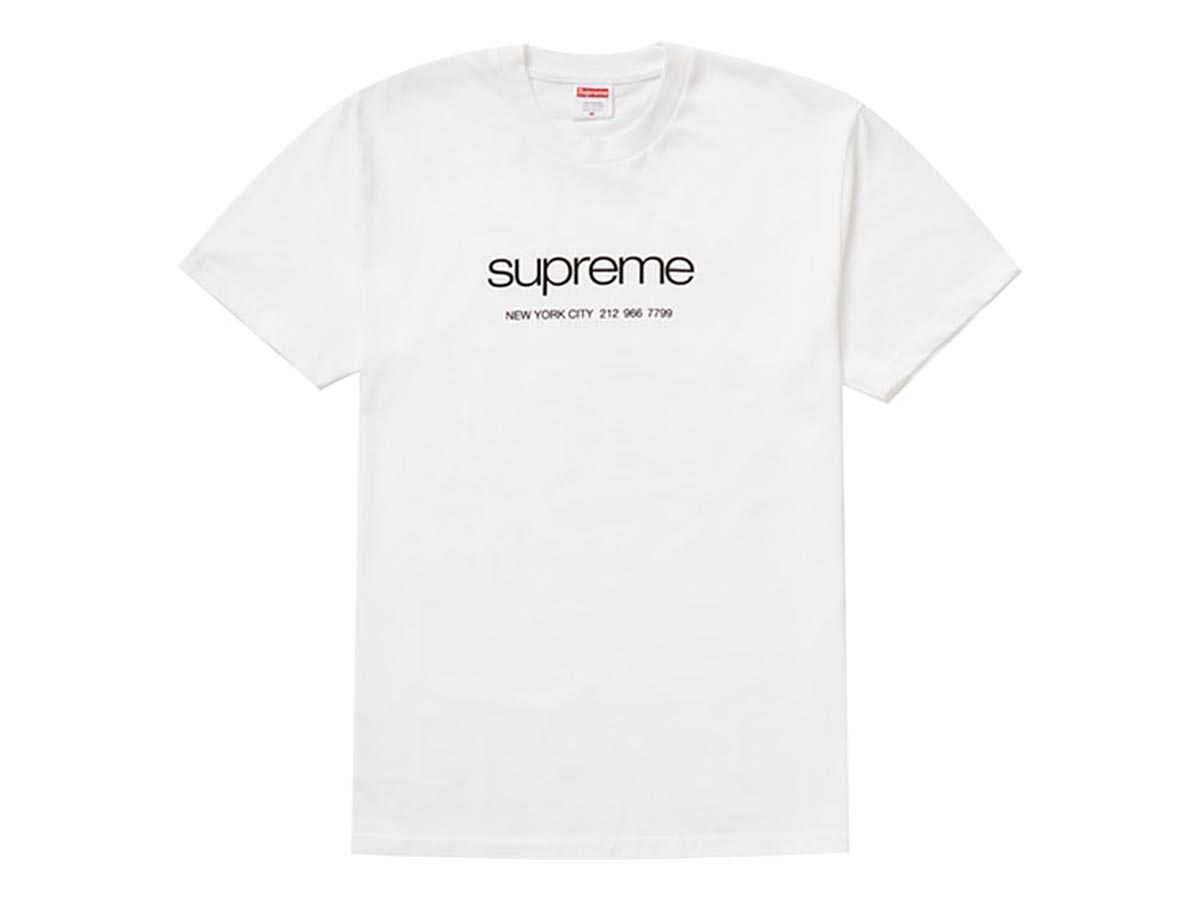ช้อป Supreme Shop Tee Whiteของแท้ที่ SASOM