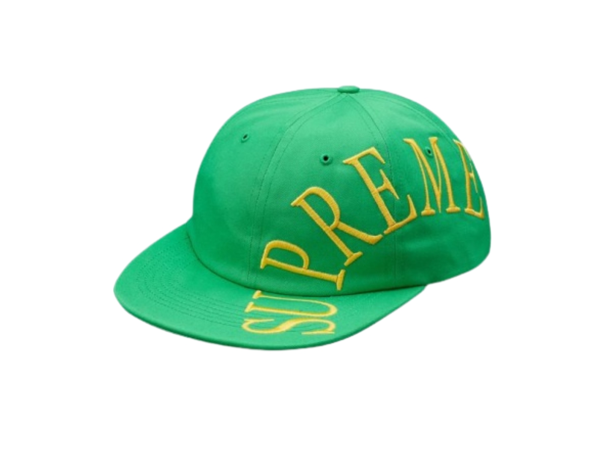 Supreme Side Arc 6-Panel Neon Green Shop Authentic at SASOM