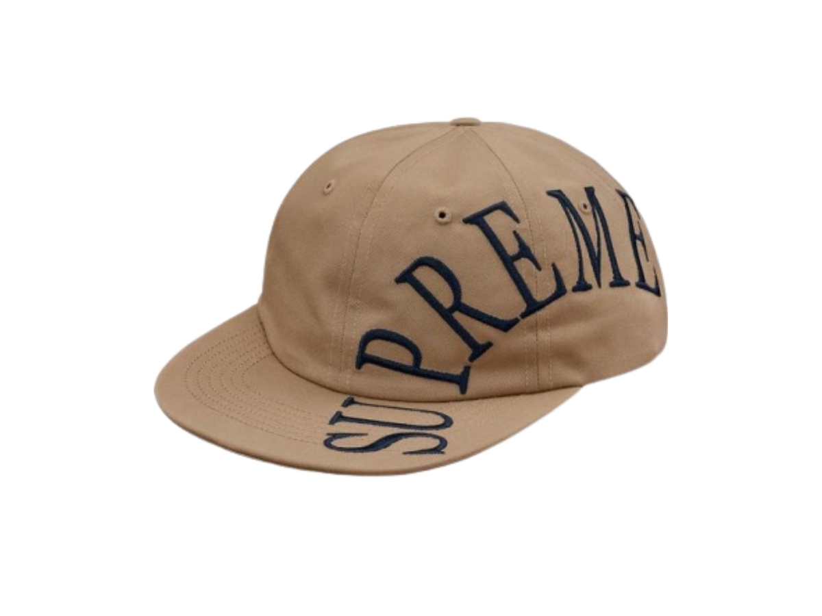 Supreme Side Arc 6-Panel Tan Shop Authentic at SASOM