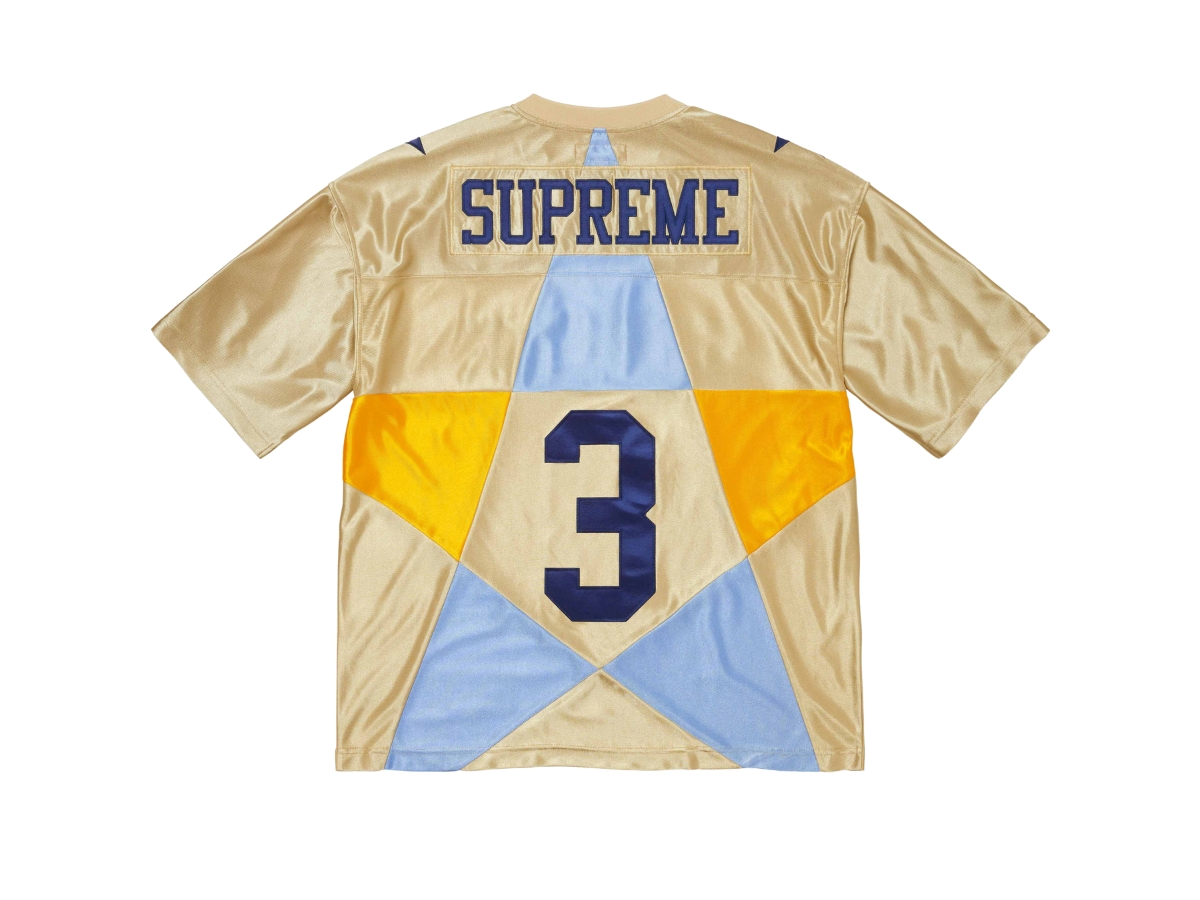 ช้อป Supreme Star Football Jersey Gold (FW24)ของแท้ที่ SASOM