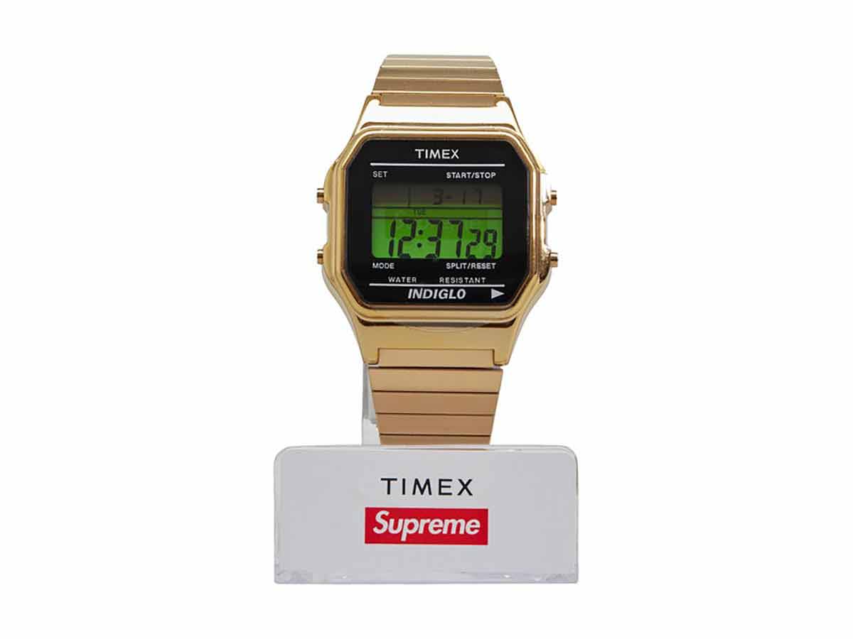 ช้อป Supreme Timex Digital Watch Goldของแท้ที่ SASOM