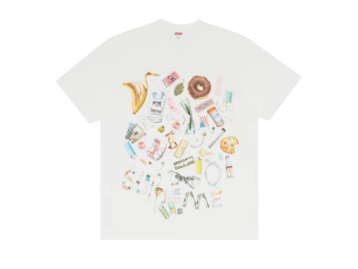 ช้อป Supreme Trash Tee White (SS23)ของแท้ที่ SASOM