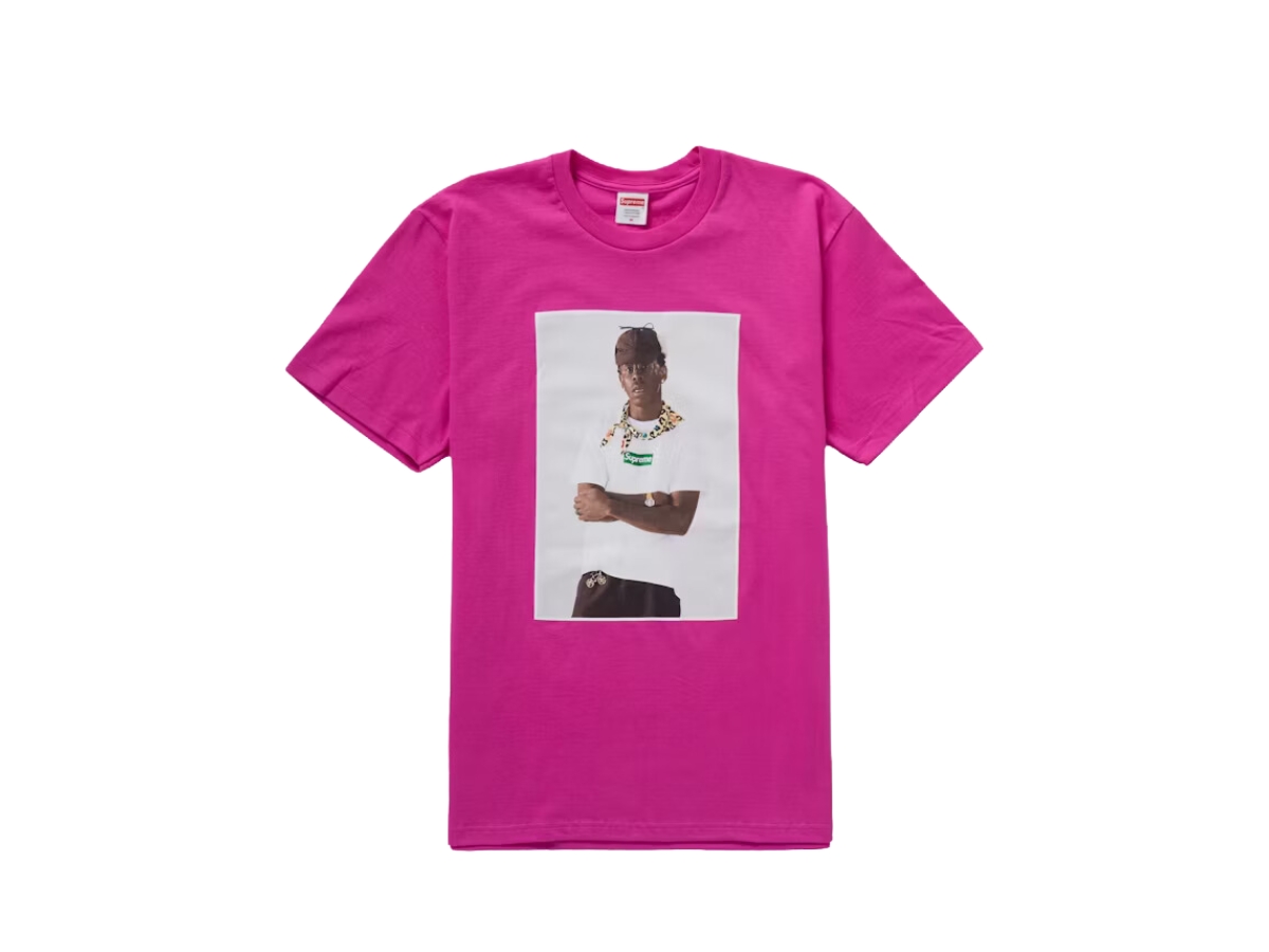 Buy Supreme Tyler The Creator Tee Magenta | SASOM